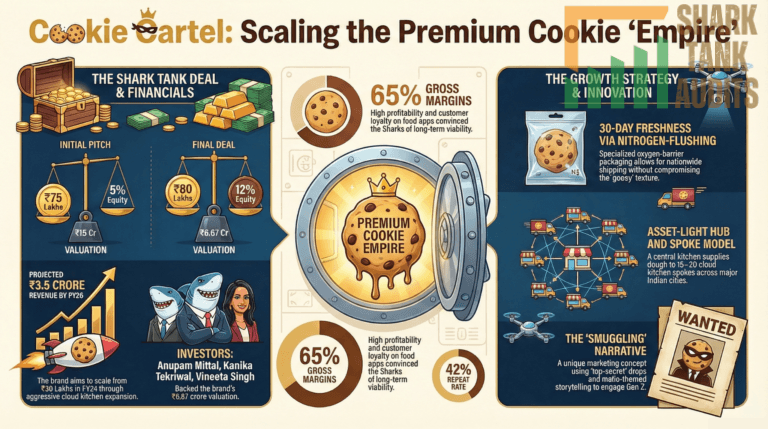 Cookie Cartel Shark Tank India Episode Review - Shark Tank Audits